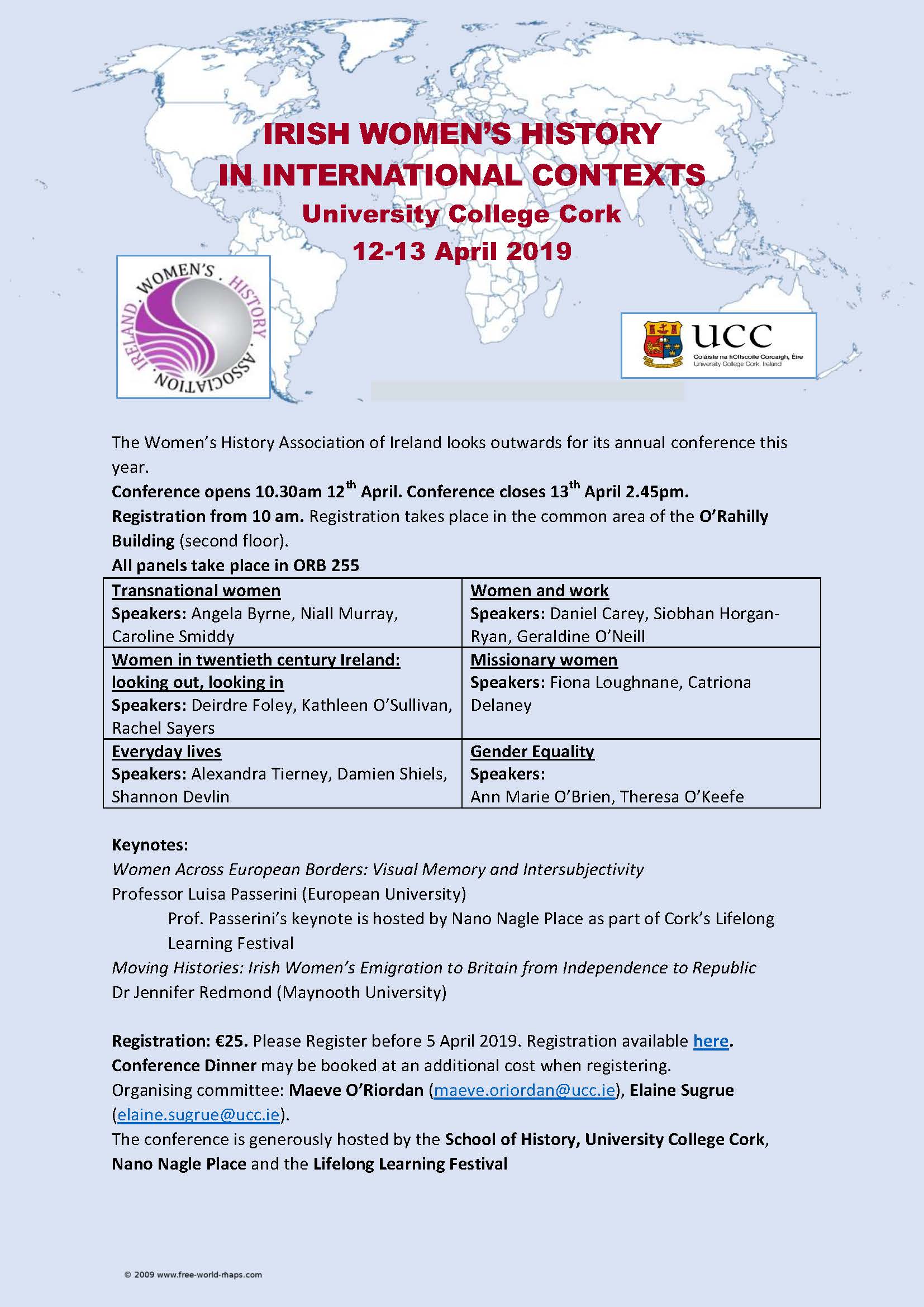 WHAI 2019 Conference | Women's History Association of Ireland